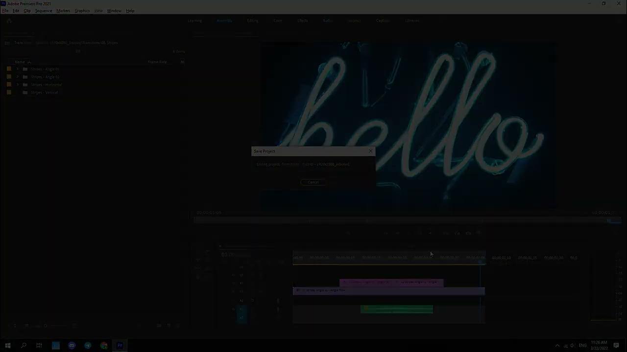 How to use transitions - YouTube