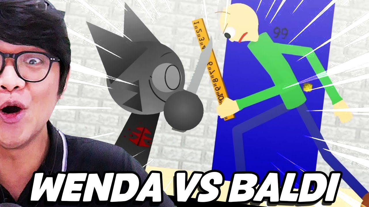 Battle SPRUNKI Wenda VS Baldi School‼️SERU BANGETTT... - YouTube