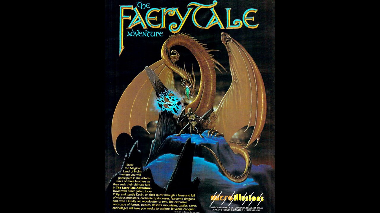 Faery Tale Adventure (HQ Remake) - Night (Evening) - YouTube