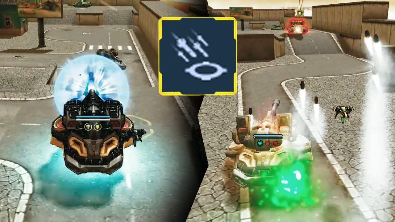 Tanki Online - Best Augment Missile Launcher «Swarm» | Scorpion ...