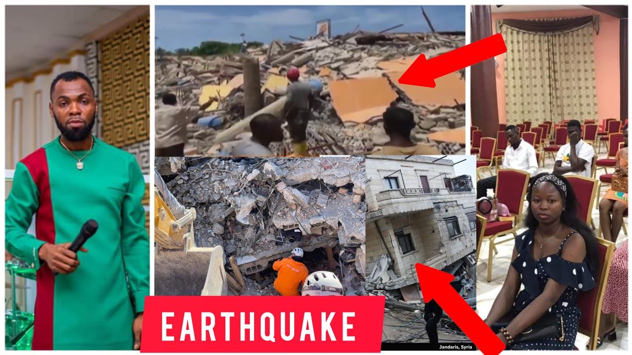 Ee! Earthquake in Ghana Accra church building c0llapsed k!ll members ...