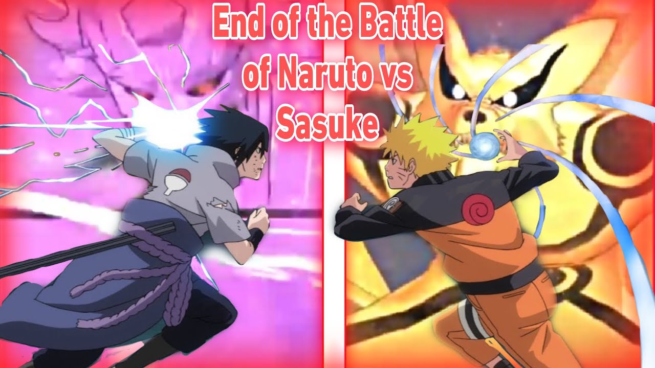 Naruto vs Sasuke Final Boss Battle Ending- Naruto Shippuden Ultimate ...