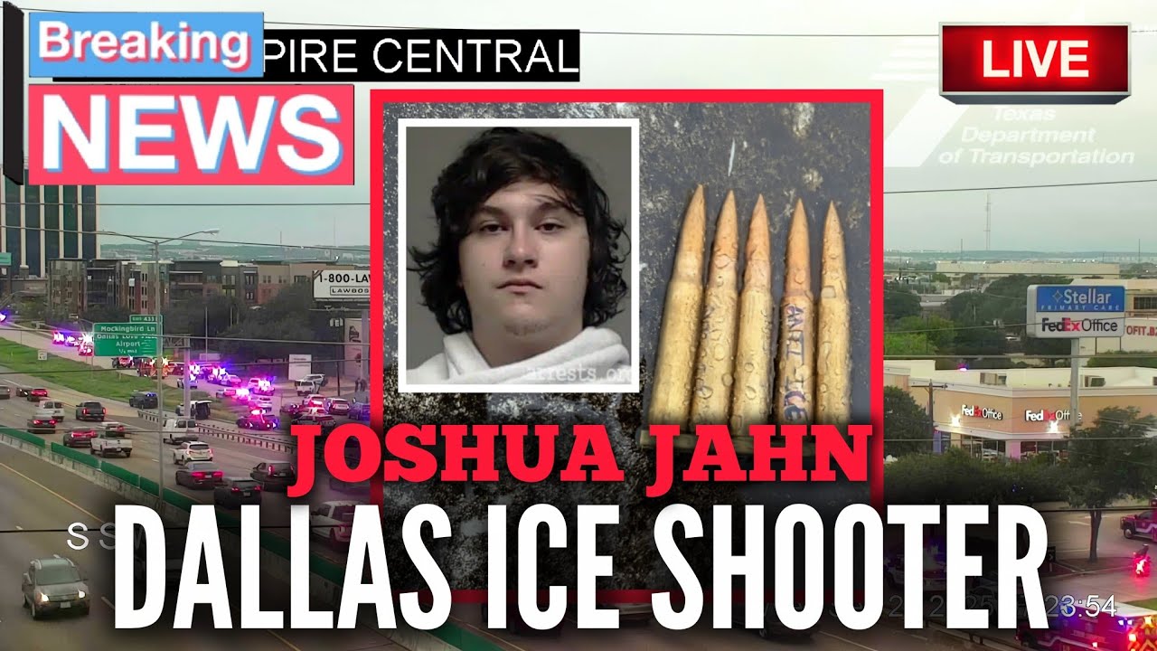 Dallas ICE Shooter Identified as Joshua Jahn: PRESS CONFERENCE - YouTube