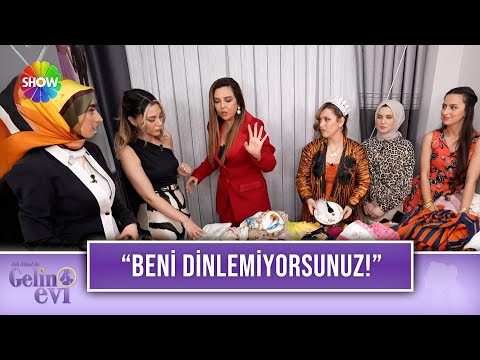 Çeyiz yorumlarında tansiyon yükseldi, Aslı Hünel odadan ayrıldı!| Gelin Evi 1052. Bölüm