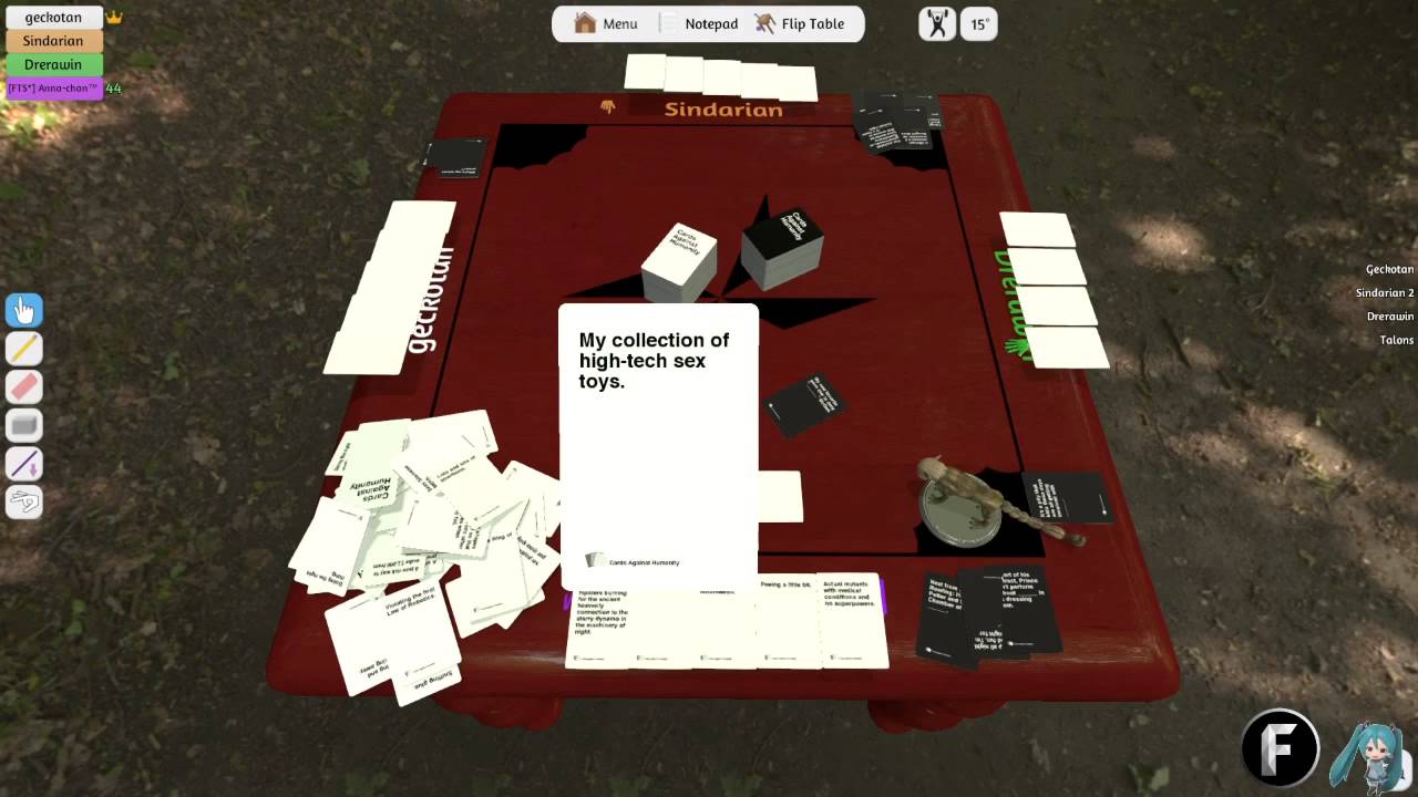 Table Top Simulator part 1: Cards Against Humanity (╯° °）╯︵ ┻━┻ - YouTube