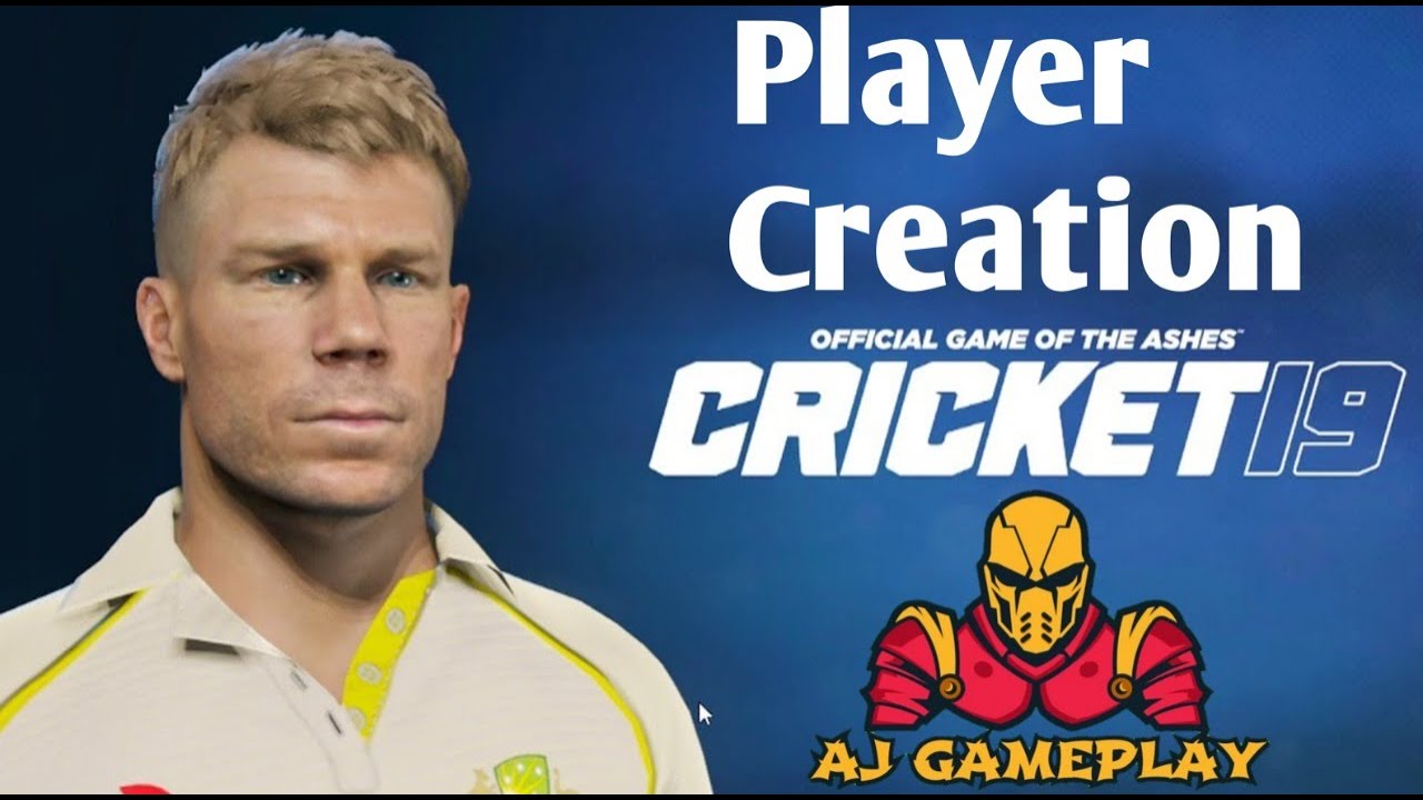 How To Create A Player In Cricket 19 - YouTube
