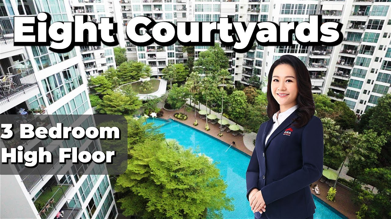 Eight Courtyards : 3 Bedroom Condominium in District 27, Canberra Drive ...