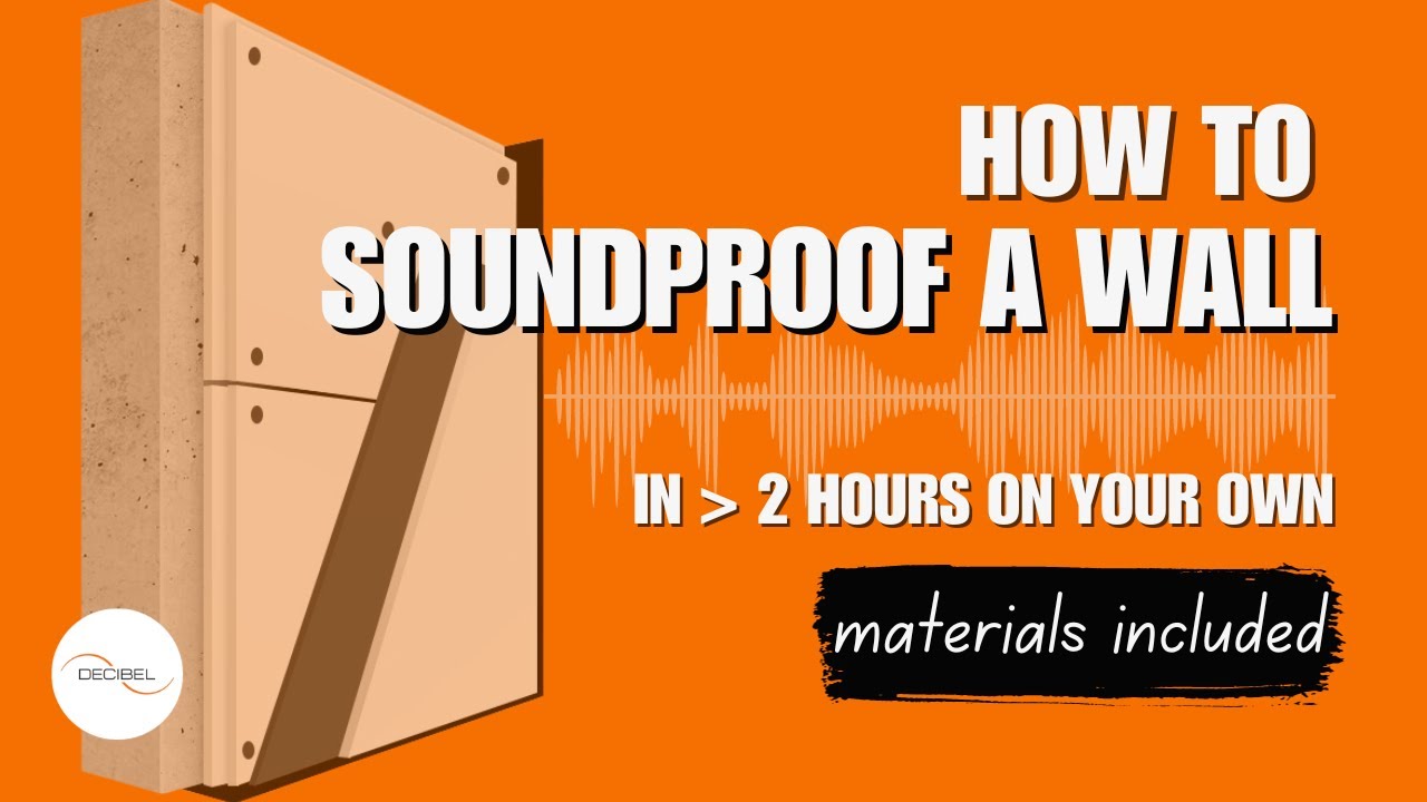 Reduce Noise in Just 2 Hours with MUTE SYSTEM™: Quick and Easy Wall ...