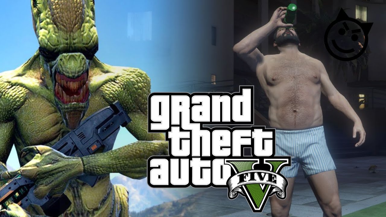 Alien War - Michael GTA V | gta | @ddgamer5221 #alien #gta #games # ...