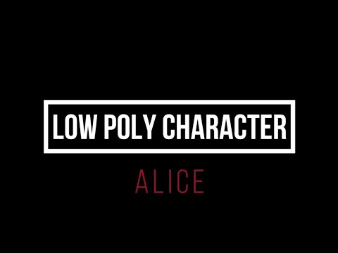 Low Poly Character ~Alice~ for Unity - YouTube