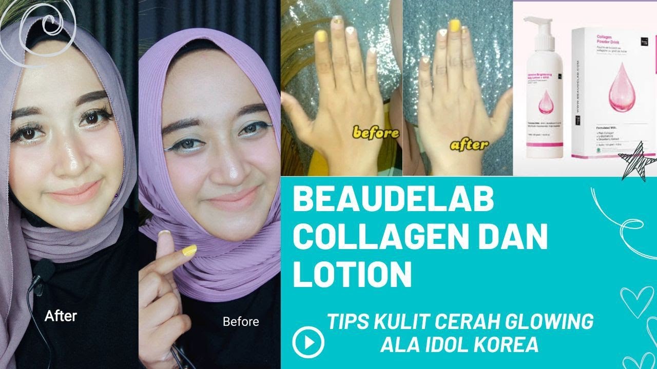 BEAUDELAB Collagen Beauty Drink dan Intensive Brightening Body Lotion ...