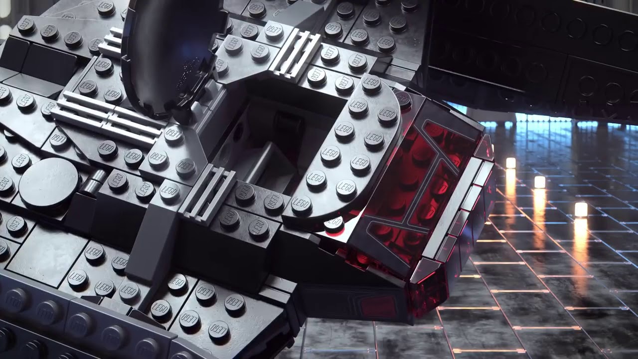 LEGO 75179 Kylo Ren's TIE Fighter - LEGO Star Wars - YouTube