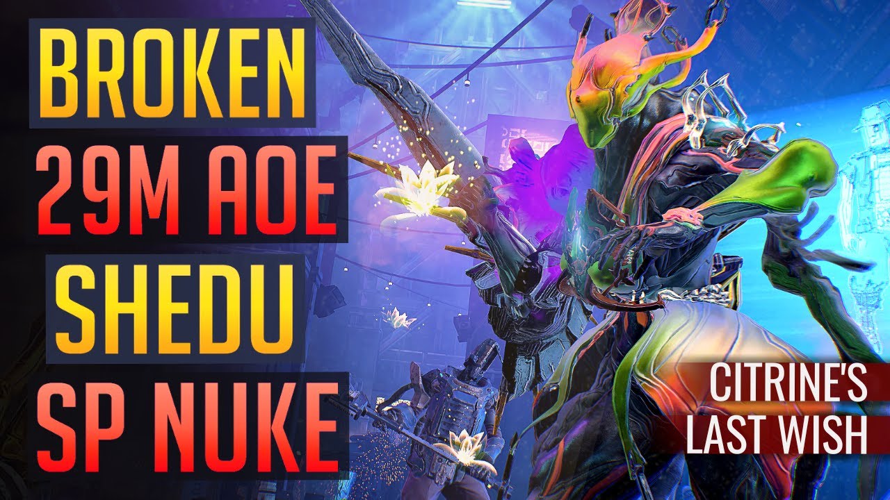 Warframe | SHEDU Returns to BREAK The Game! | Citrine’s Last Wish - YouTube