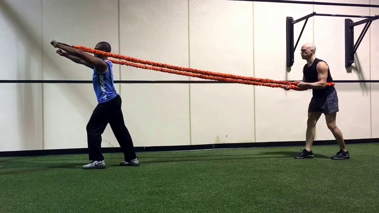 Incline Chest Press - Stroops Beast Ropes - YouTube