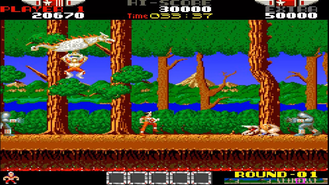 AMIGA SCREEN FULLSCREEN CD32 Rygar Argus no Senshi CD 32 UNOFFICIAL ...