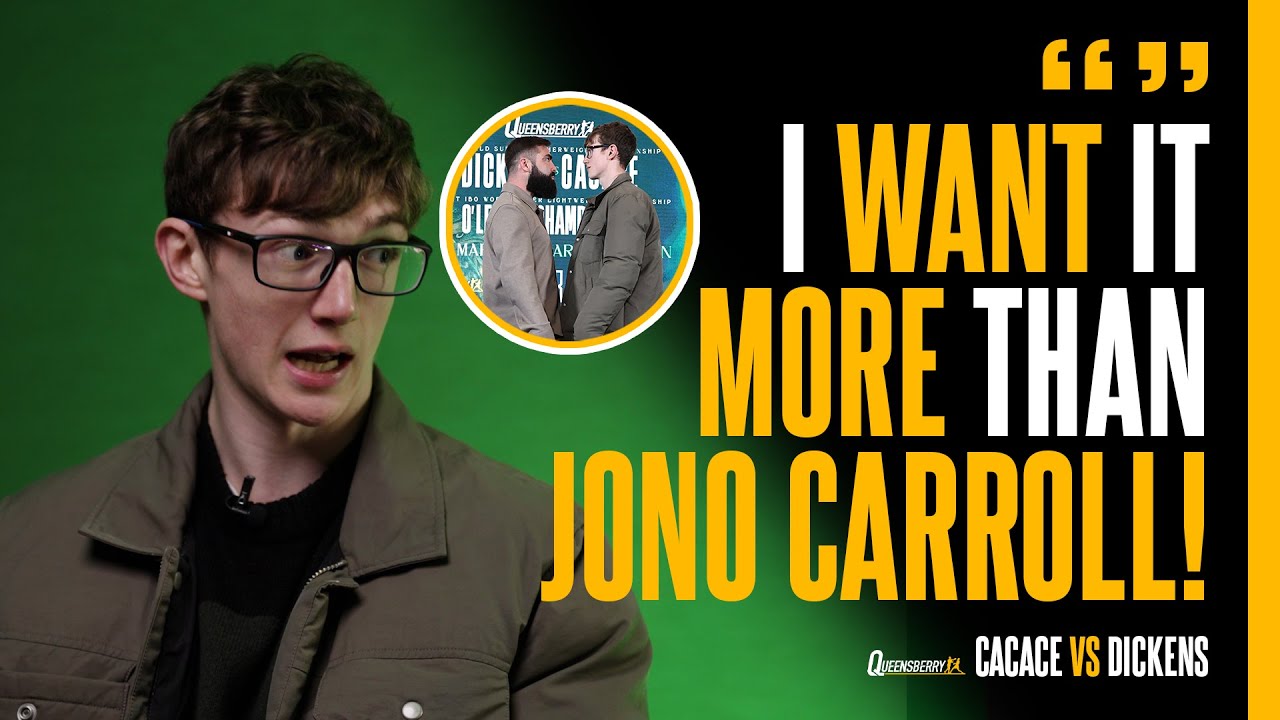 Colm Murphy RAW on fighting "WARRIOR" Jono Carroll 😤🔥 - YouTube