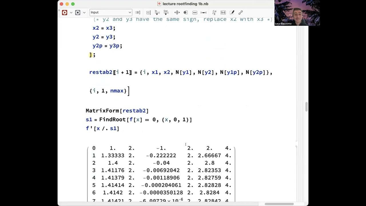 Numerical methods Lecture 03 - YouTube