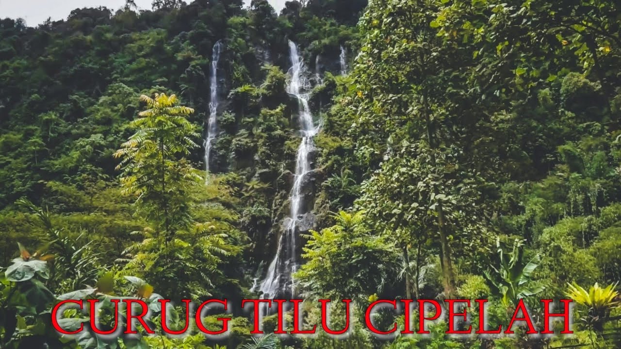 curug tilu cipelah cianjur selatan - YouTube
