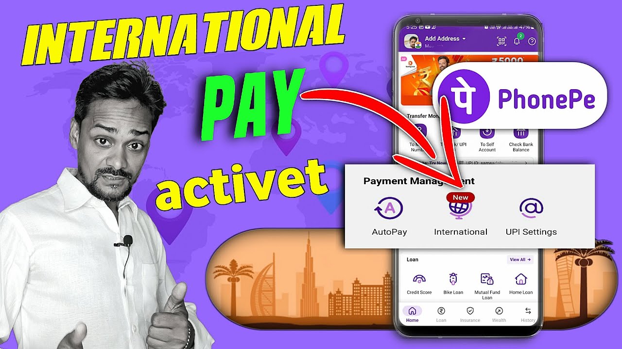 PhonePe UPI se International Money transfer kaise kare | phonepe UPI ...