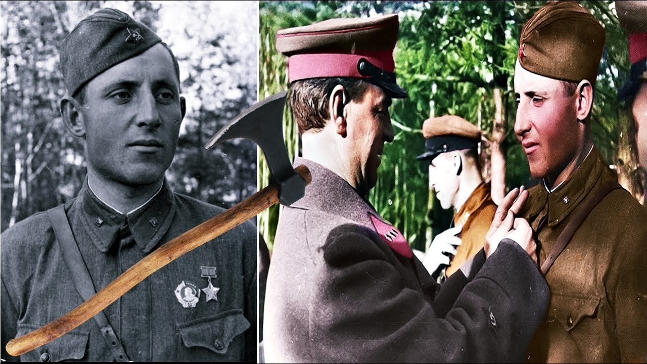 O LETAL soldado RUSSO que destruiu um TANQUE ALEMÃO na MACHADADA - Ivan ...