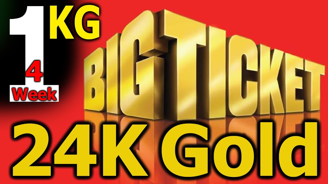 THE GRAND PRIZE 23 MILLION SERIES 248 WEEKLY WINNER / 1KG Gold / BIG ...