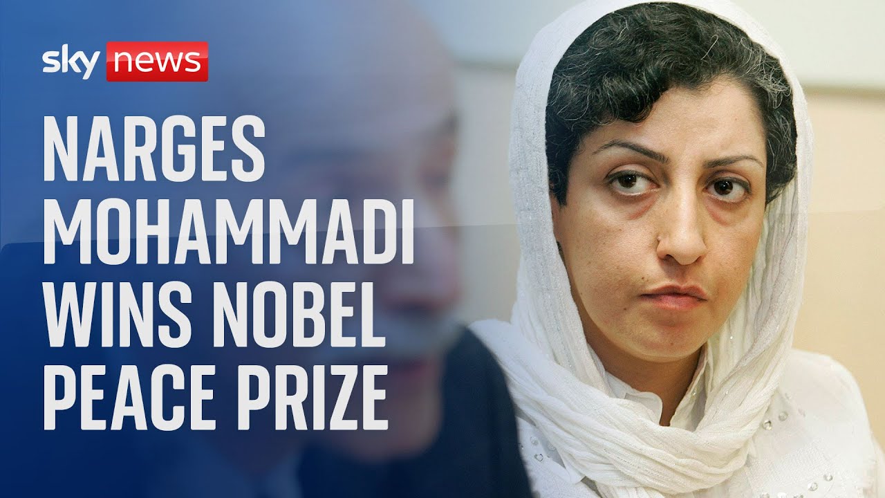 Narges Mohammadi wins the Nobel Peace Prize - YouTube