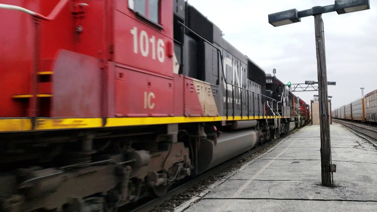 Canadian national 1016, 1024, 1030, 660, homewood illinois. Illinois ...