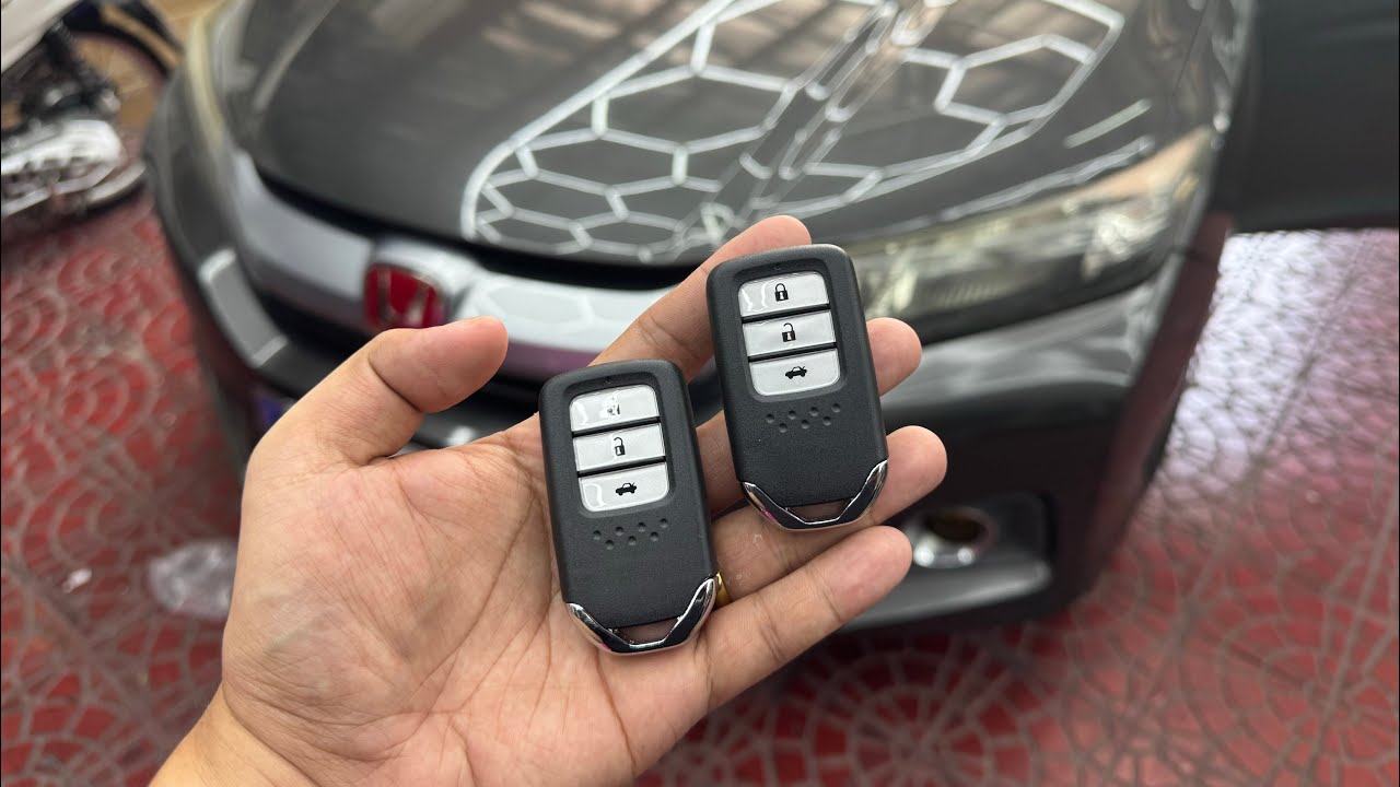 Remote start your Honda city! 👌 - YouTube