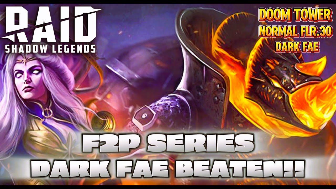 DARK FAE Beaten! DOOM TOWER Normal on the F2P Account - A F2P Series ...