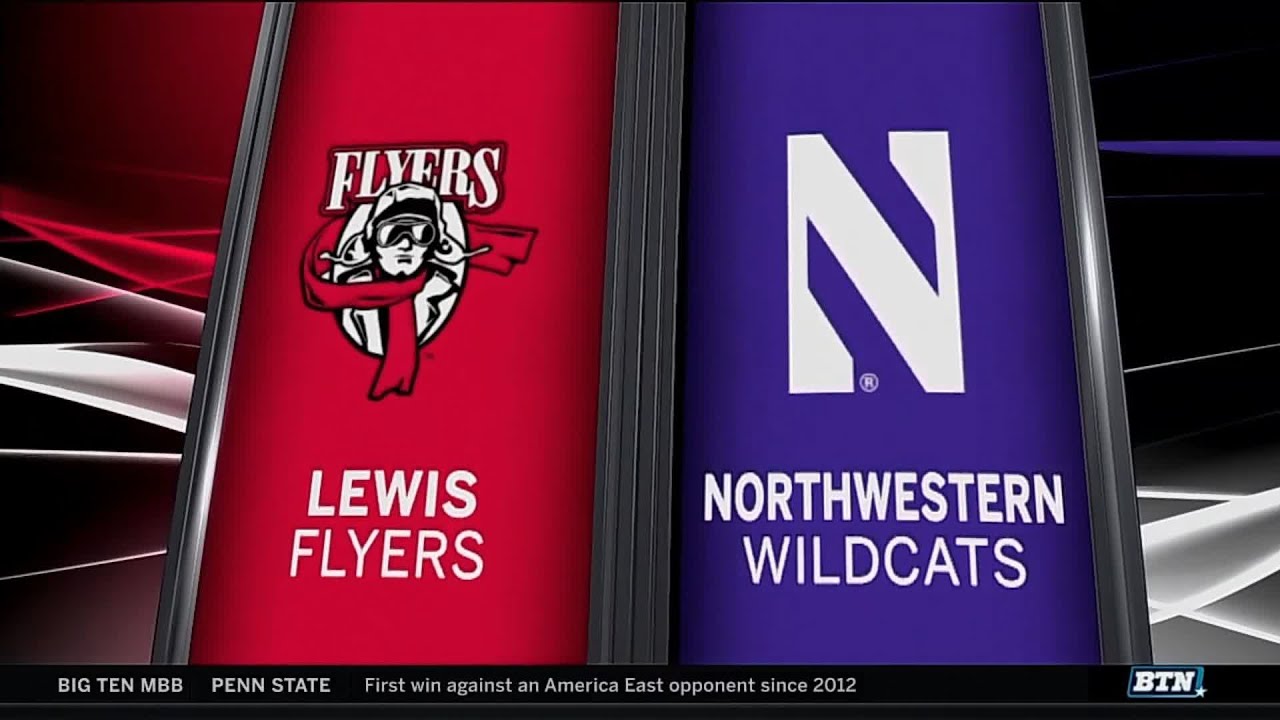 Lewis at Northwestern - Men's Basketball Highlights - YouTube