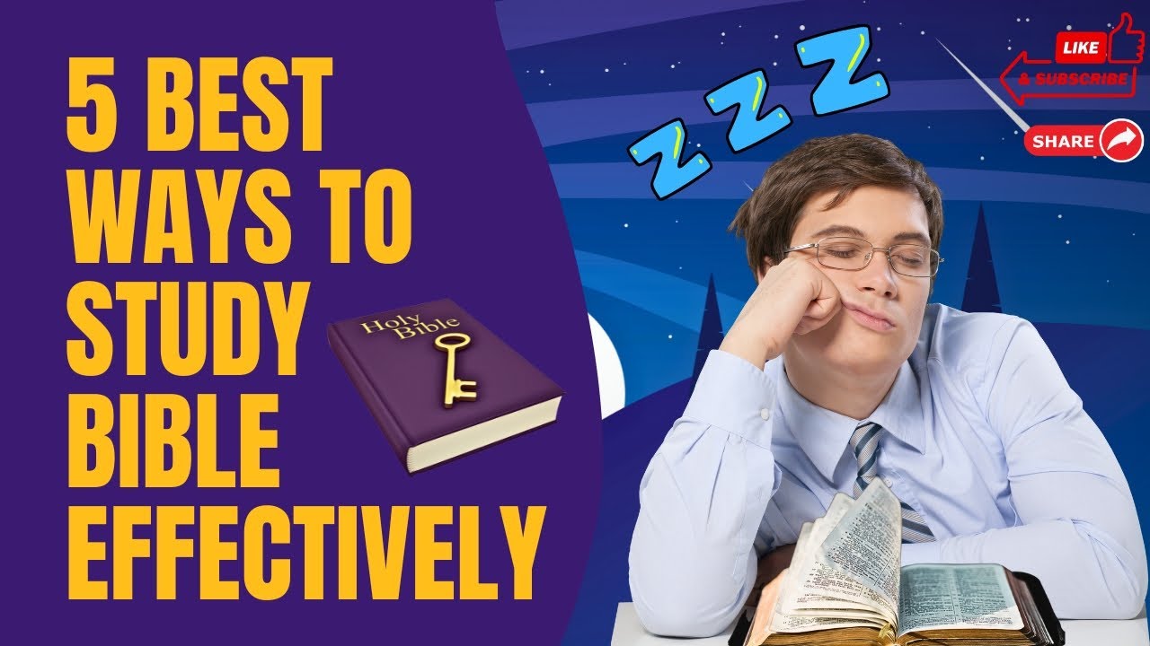 How to READ the BIBLE Effectively? Top 5 Tips to Study Your BIBLE ...