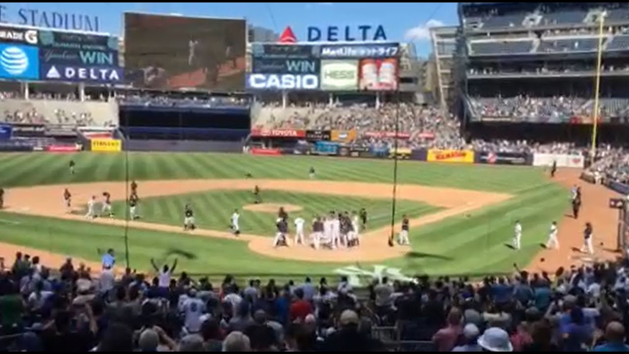STARLIN CASTRO WALK OFF HOME RUN HR HOMER VS COLORADO ROCKIES 6 22 2016 ...