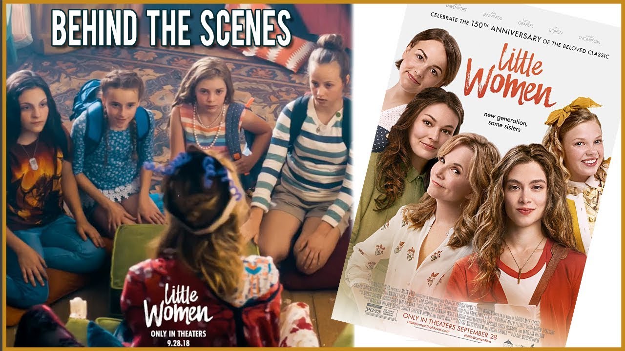 Little Women 2018 behind the scenes with Reese Oliveira Young Beth ...