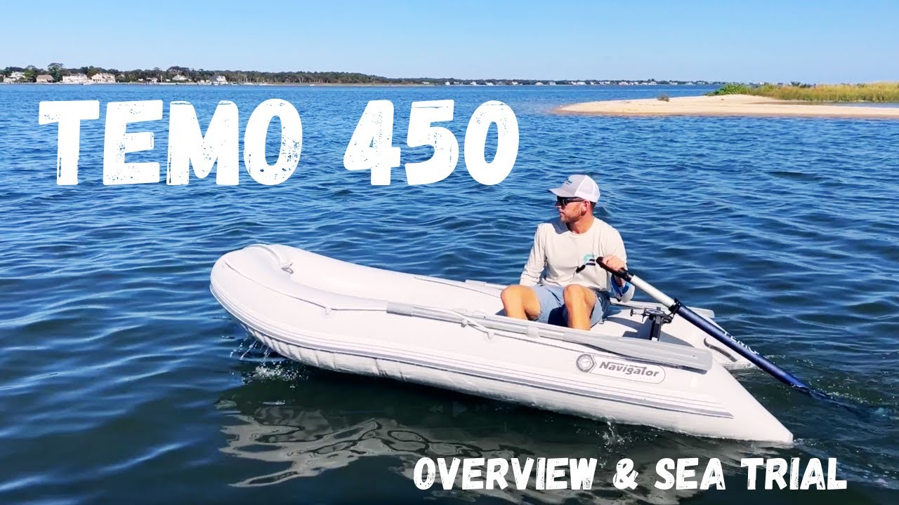Testing the Temo 450 Electric Outboard: Sea Trial & Review - YouTube