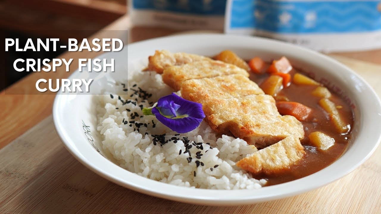 Crispy Plant-Based Fish Curry | Japanese Curry - YouTube