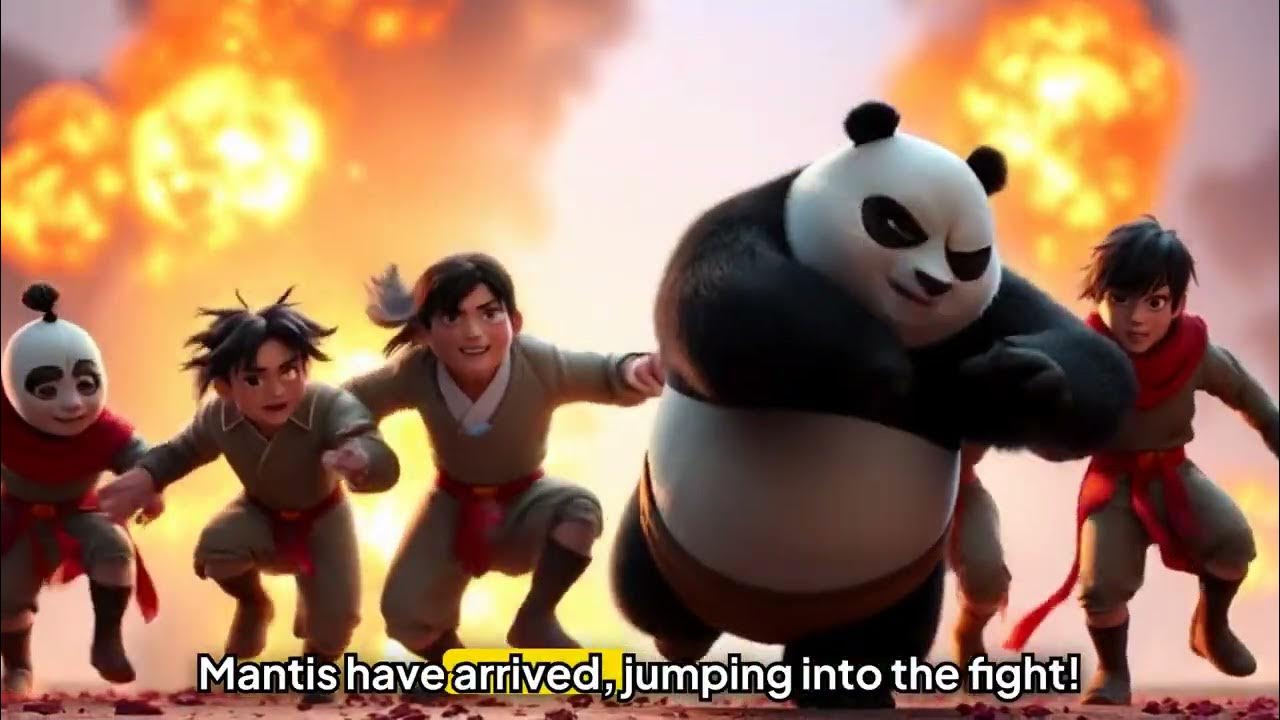 Epic Kung Fu Panda Fight #kidsvideo #kidslearning #kids #kungfupanda - YouTube