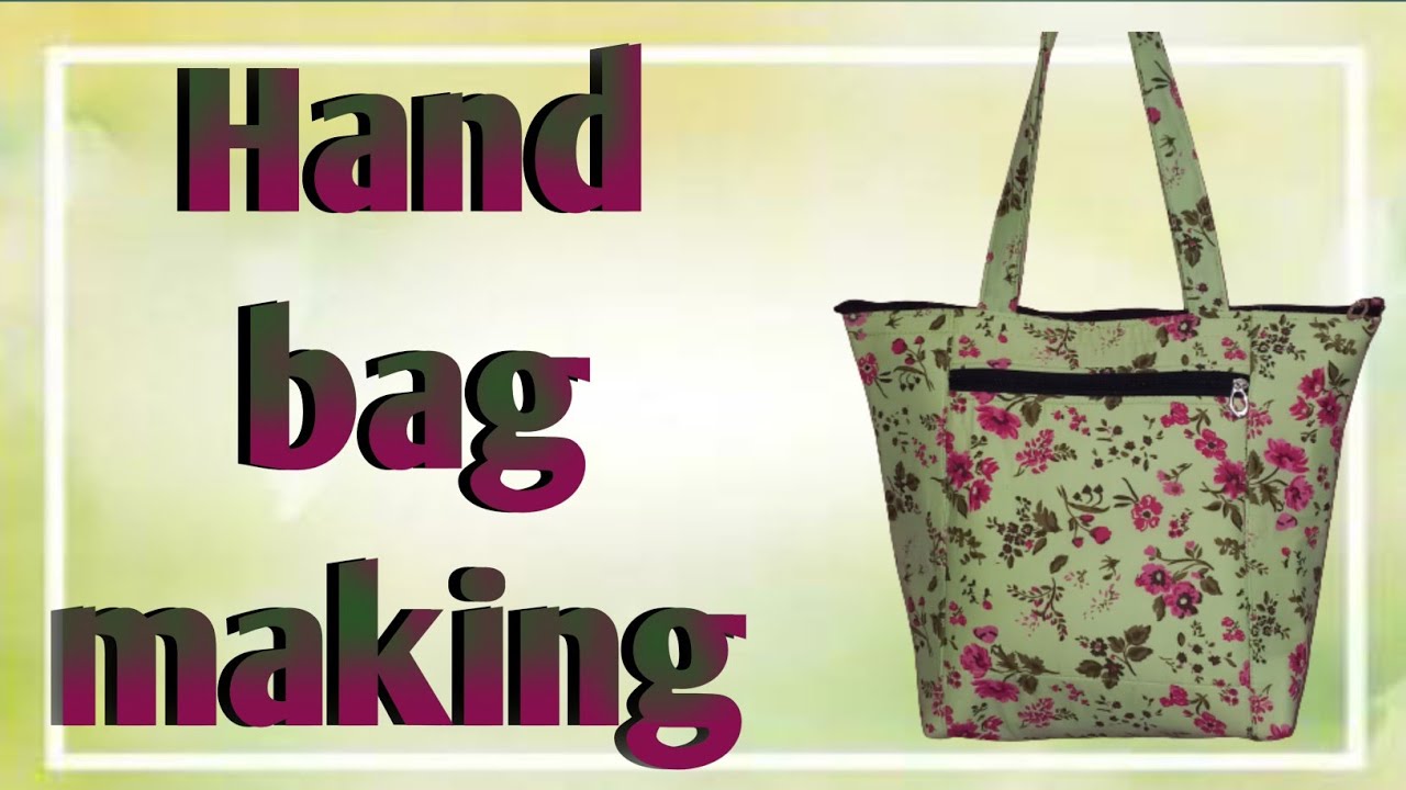 Hand bag making in just few easy steps 😱|@Meecreation| - YouTube