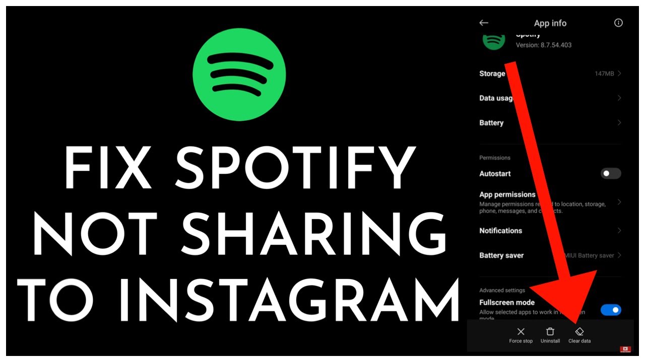 How to Fix Spotify Not Sharing on Instagram | Fixing Spotify Sharing Issues on Instagram - YouTube