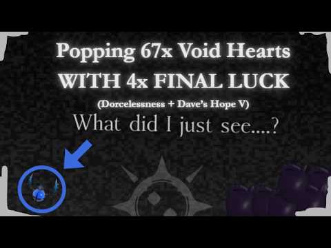 I used 67 VOID HEARTS in Roblox Sol's RNG!! | WE COOKED?? 🔥