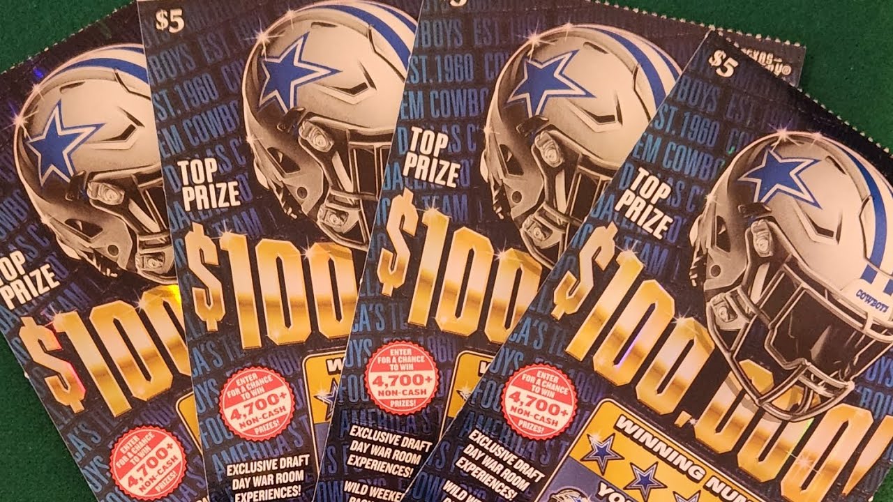 🔥 Dallas Cowboys Tickets!!! Texas Lottery Scratch Offs! 🔥 - YouTube