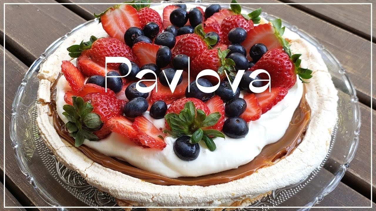 Torta Pavlova | Pastel de Merengue • Dulce de Leche • Chantilly ...