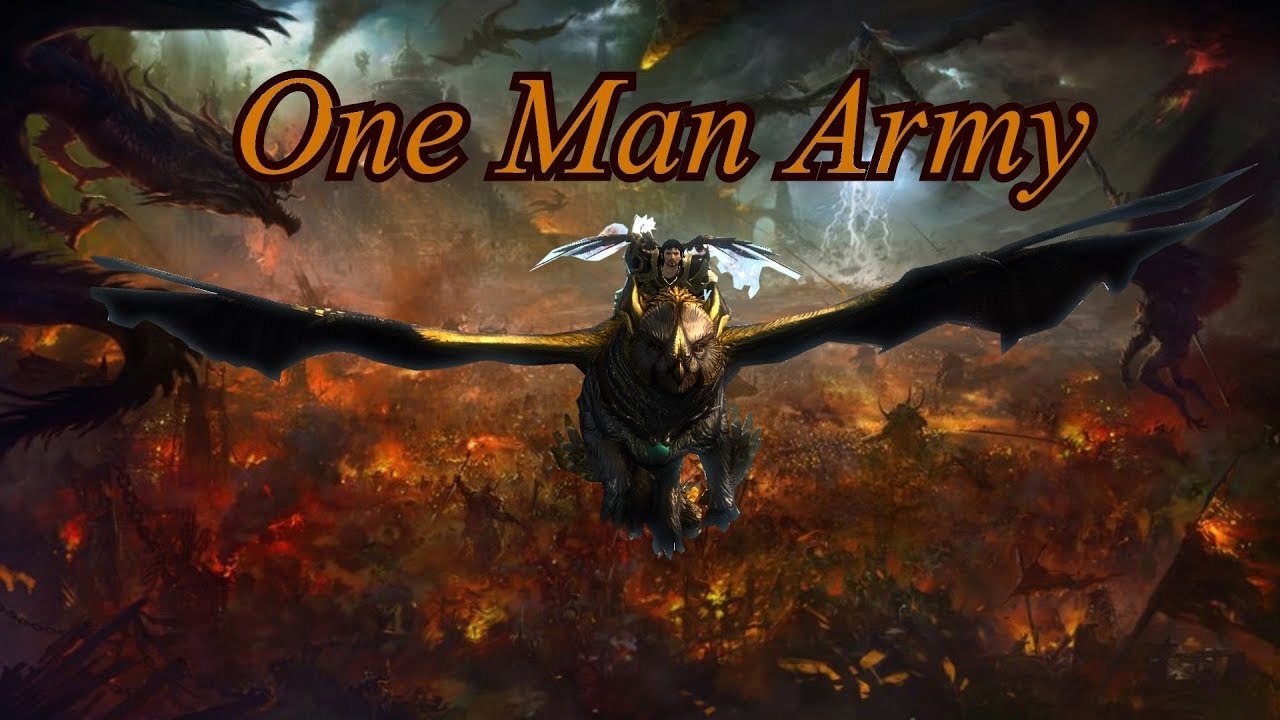 Guild Wars 2: Spellbreaker Solo Forged Army Event (One Man Army) - YouTube
