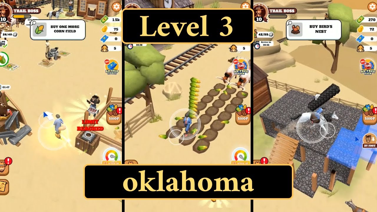 Ranch Game in Oklahoma City | Corns and Eggs Farming Gameplay ...