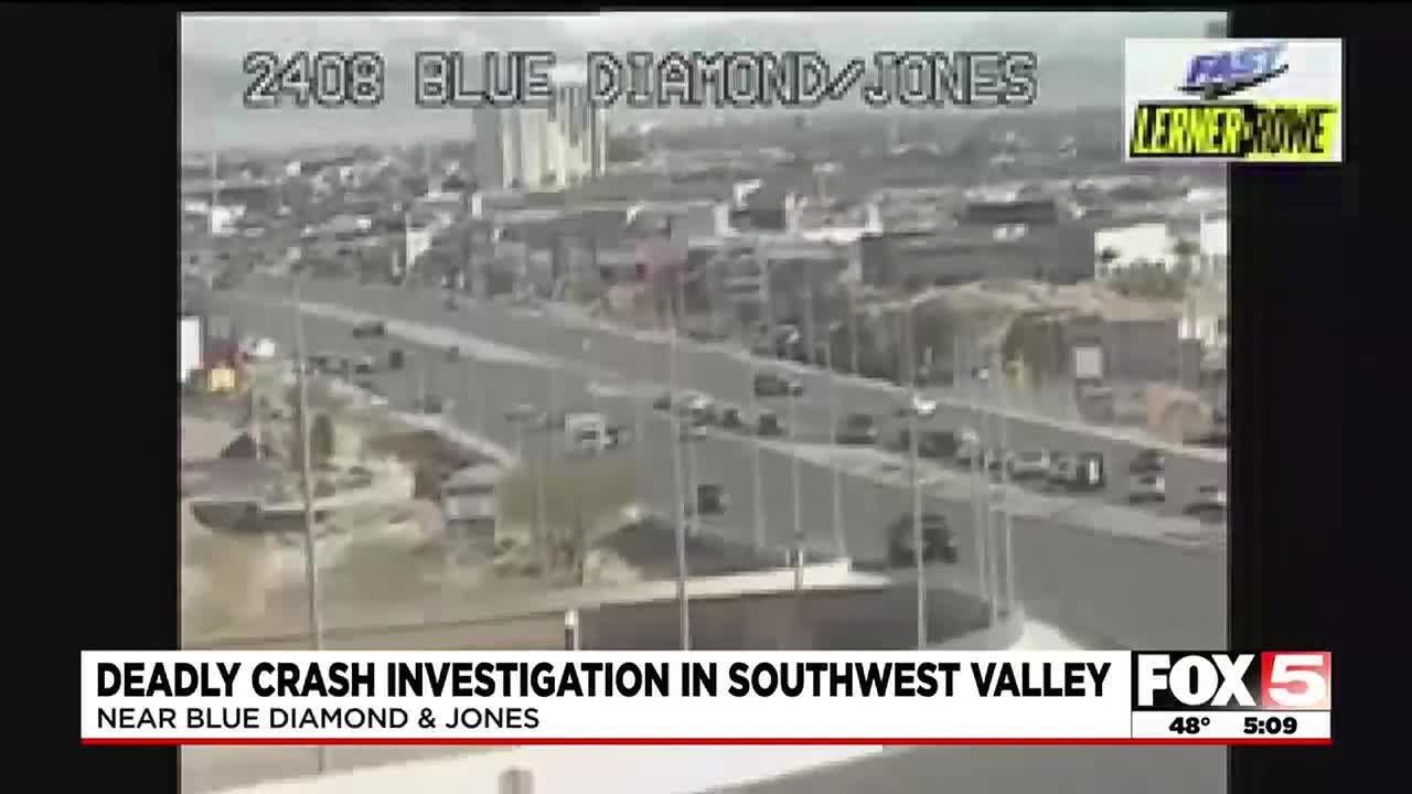 Pedestrian killed in Monday morning crash near Blue Diamond, Decatur ...