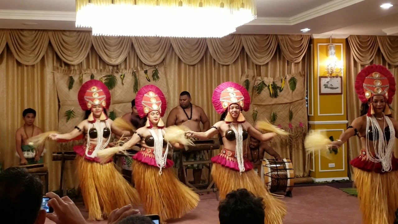Palau Polynesian Dance Group Performs @ Palasia Hotel - YouTube