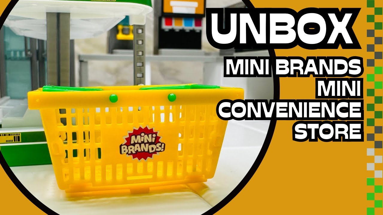 Unbox Mini Brands Mini Convenience Store Set! - YouTube