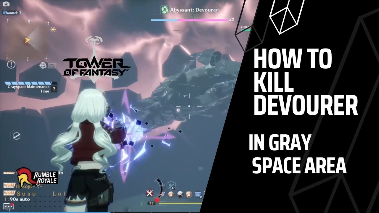 How to kill Devourer in Gray space area - YouTube