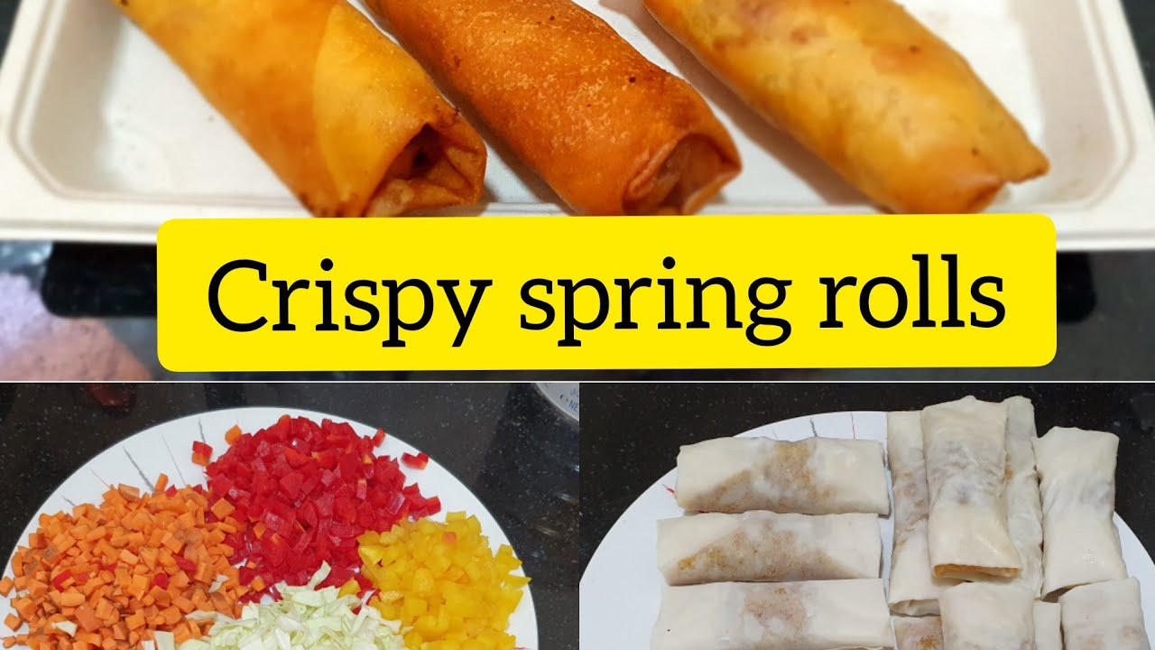 How to make spring roll easy and crispy - YouTube