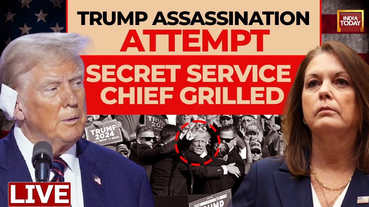 Trump LIVE | US House Panel Summons Secret Service Director Kimberly ...