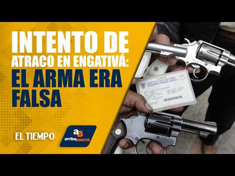 Intento de robo con arma de juguete en Engativá | EL TIEMPO